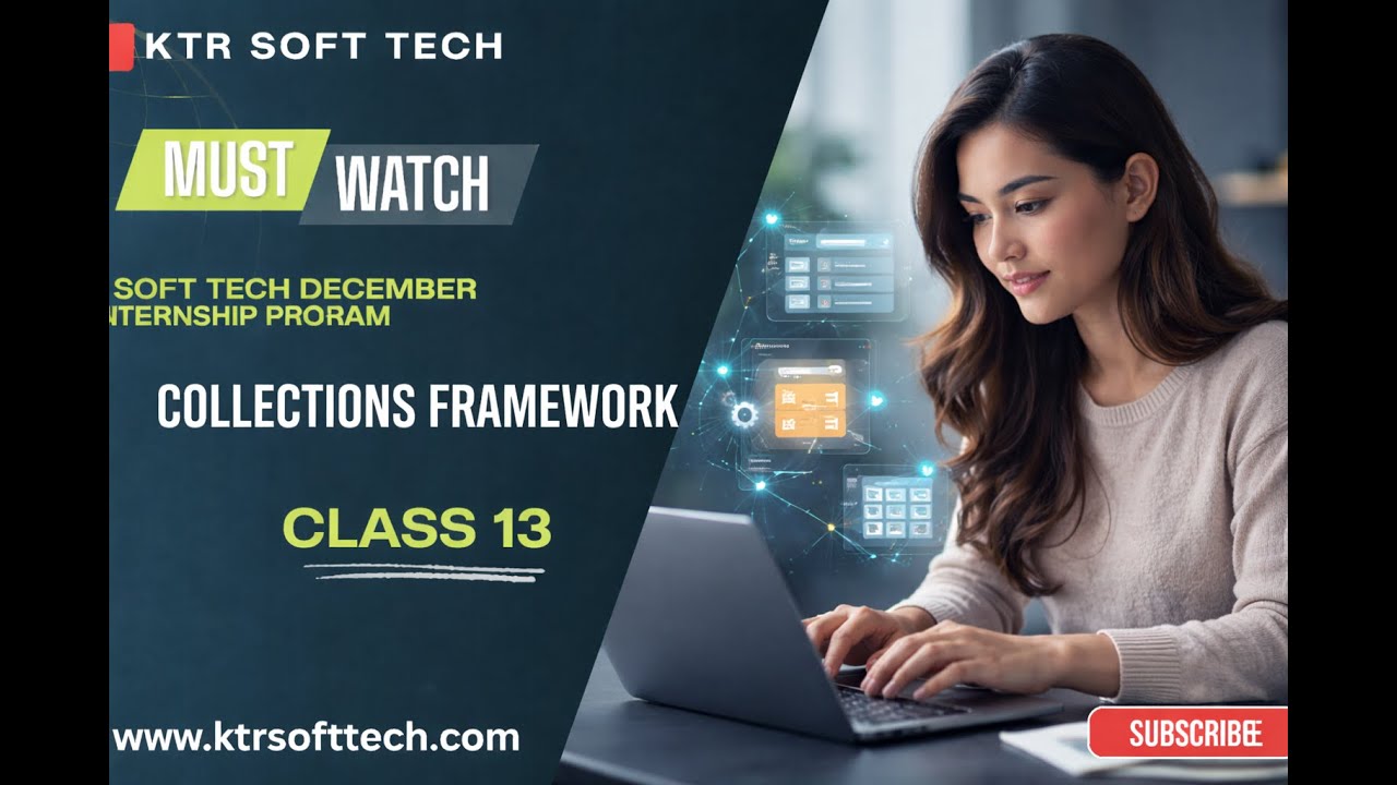Java Internship Program |Java Collections Framework - 2| Class 13 ...