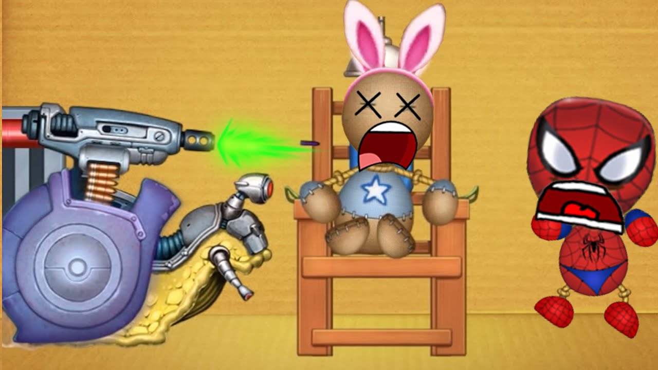 The Snail VS Spider Buddy - Kick The Buddy - YouTube