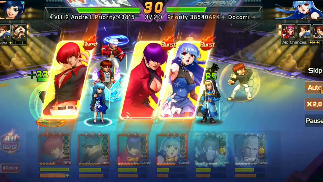 KOF'98 UM OL - Andre L (Instinct Bear) vs Docarri (N4S) - Server 36 ...