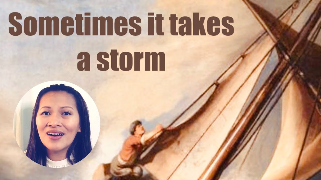 Sometimes it takes a storm (Intro Talk & Cover) - YouTube