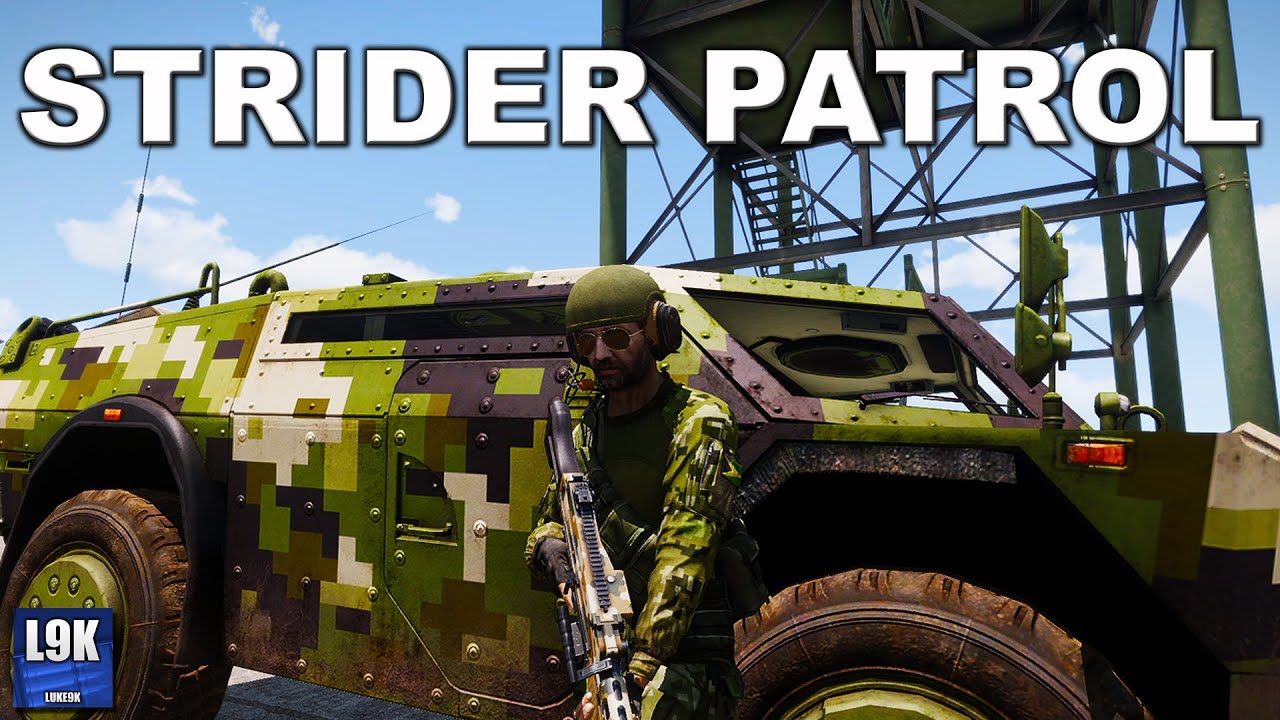 STRIDER PATROL - Arma 3 King of the Hill - YouTube