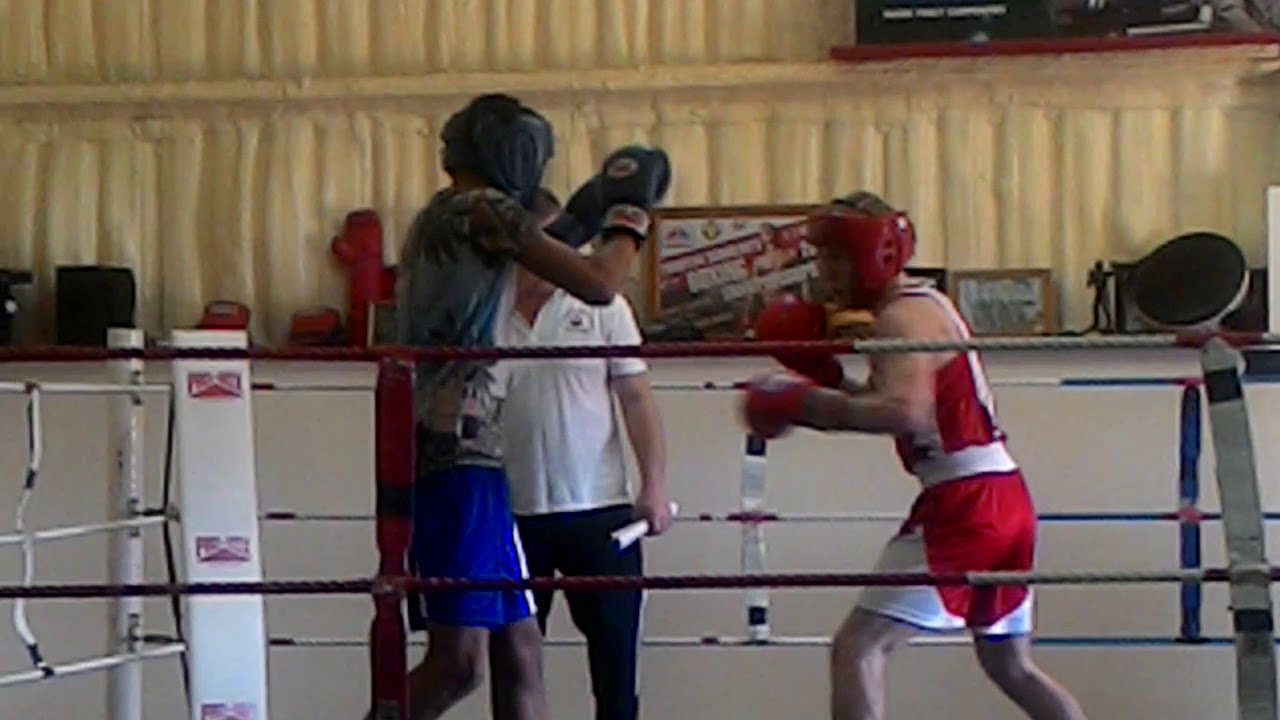 Sean boxing in Dangean - YouTube