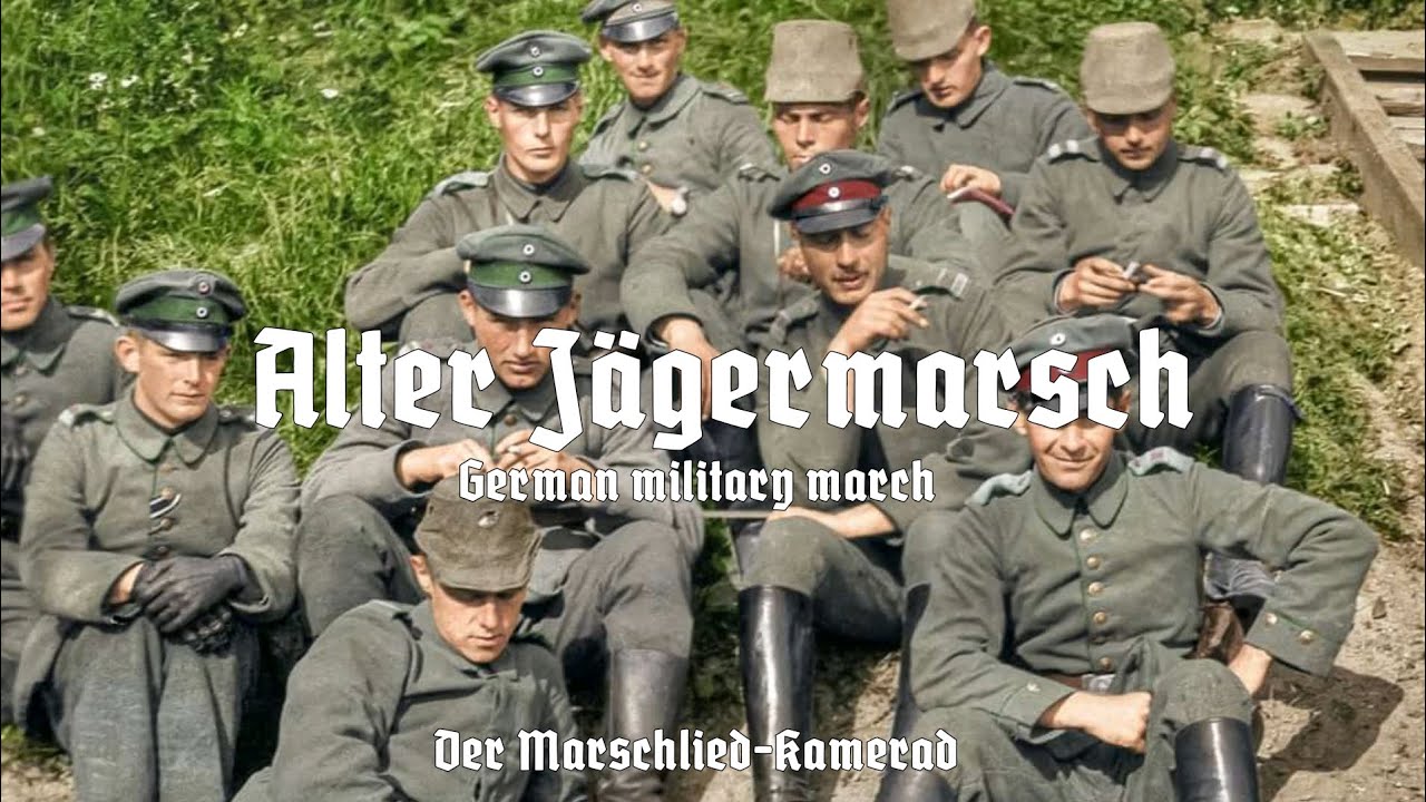„Alter Jägermarsch“ • [German march] - YouTube