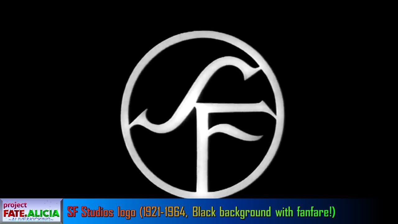 SF Studios logo (1921-1964, Black background with fanfare!) - YouTube