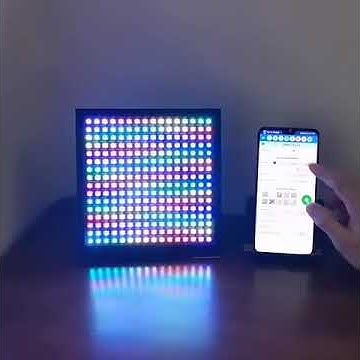 Smart Clock WS2812B NeoPixel Addressable RGB LED Gyver Matrix Kits ...