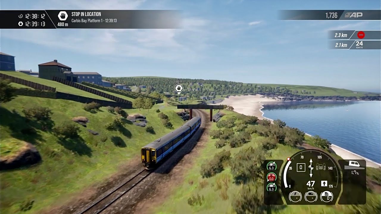 Scenic St. Ives branch run on an in-development version of West ...