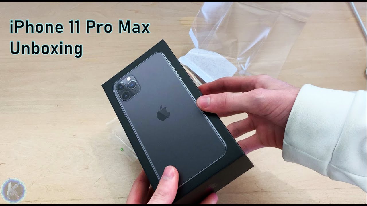 Iphone 11 Pro Max Unboxing Youtube