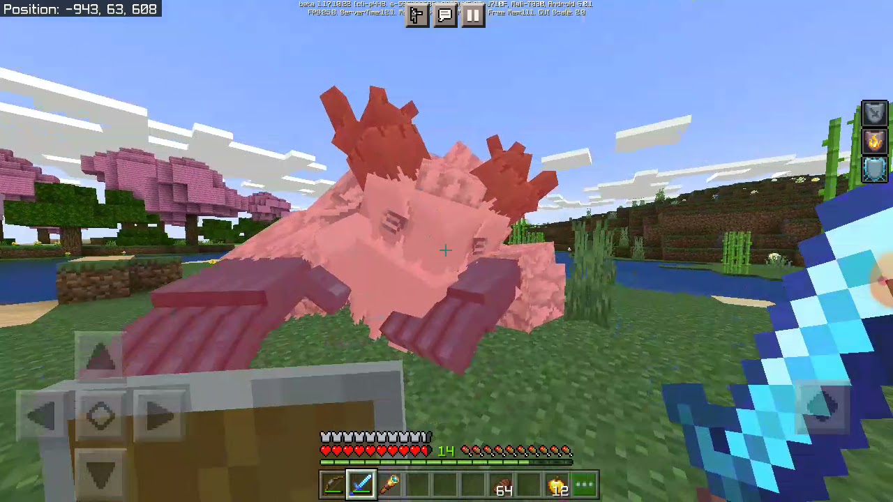 mowzie's mob frostmaw (mcpe addon) - YouTube