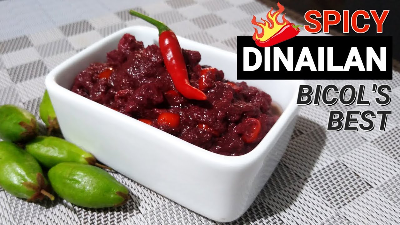Spicy Dinailan Bicol's Best Recipe | Valeriana Vlogs - YouTube
