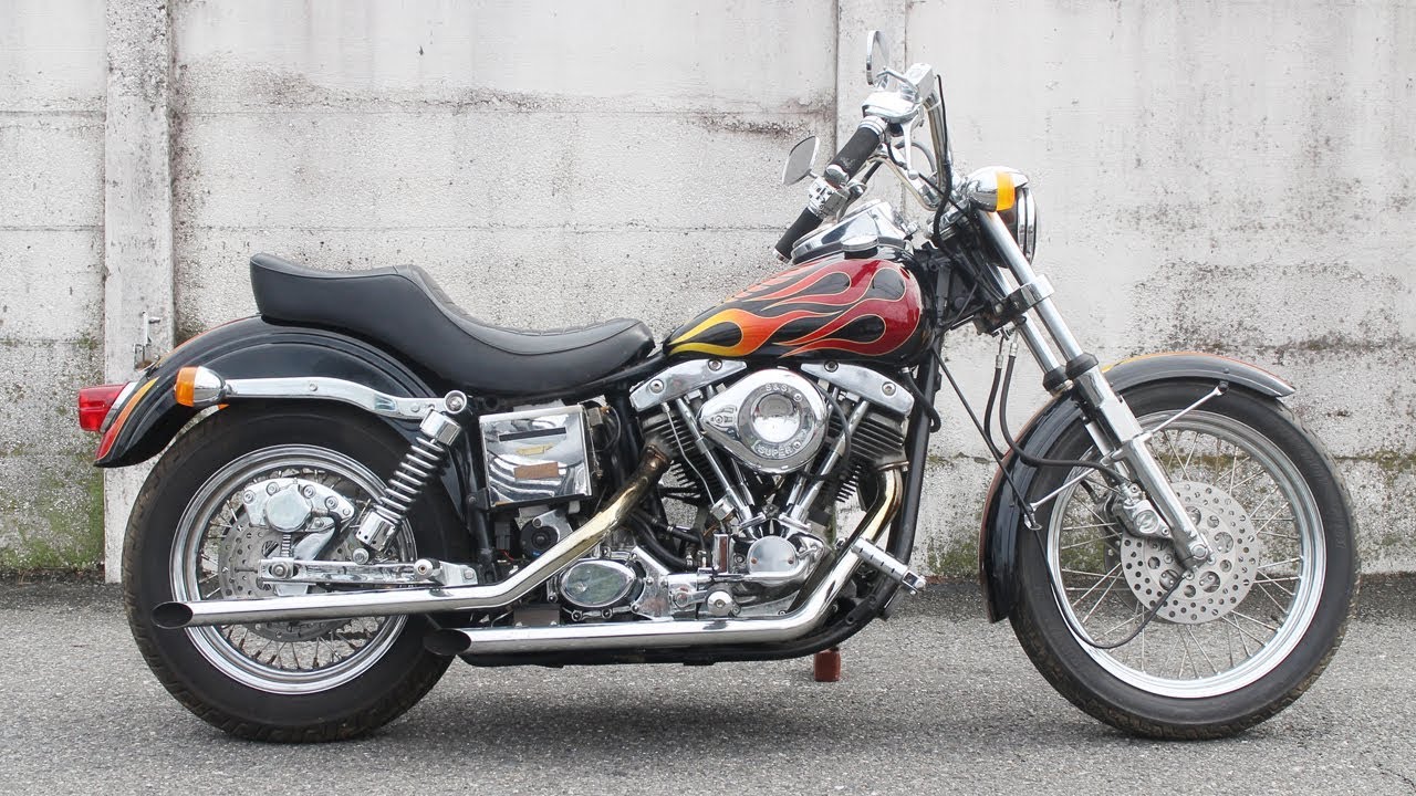 1980 FXEF HARLEY DAVIDSON SHOVELHEAD LIMITED EDITION - YouTube