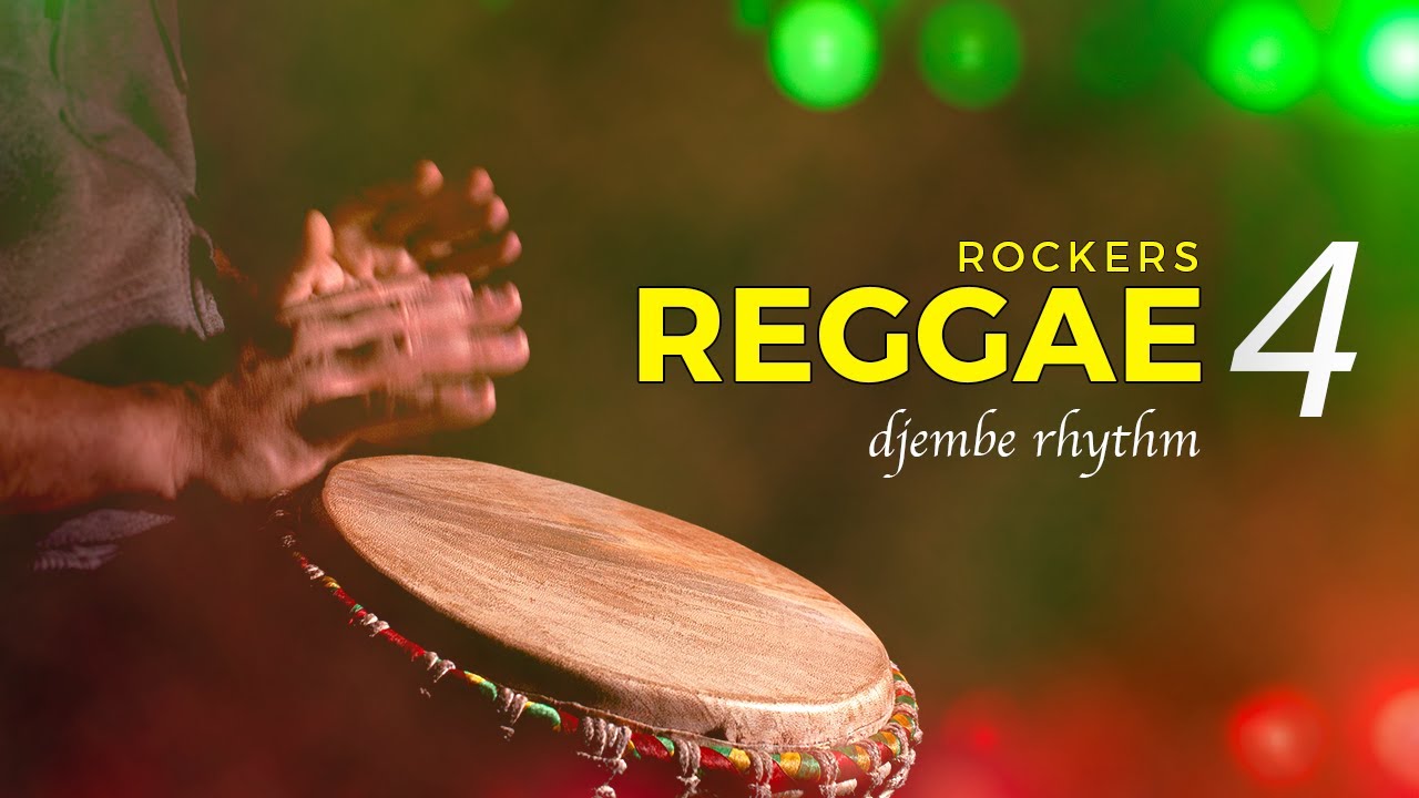 Learn a Reggae Rhythm for Djembe [Reggae #4 Rockers variations] - YouTube