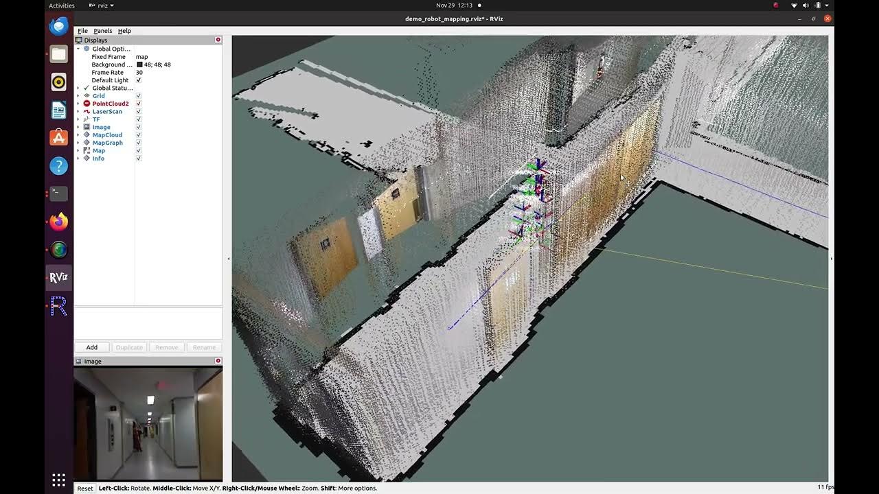 Robot Mapping Using Rtab Map Youtube
