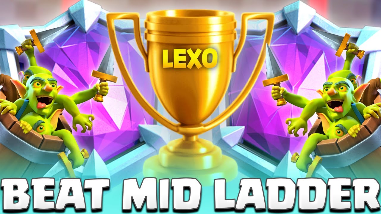 HOW TO BEAT MID LADDER! - Clash Royale - YouTube