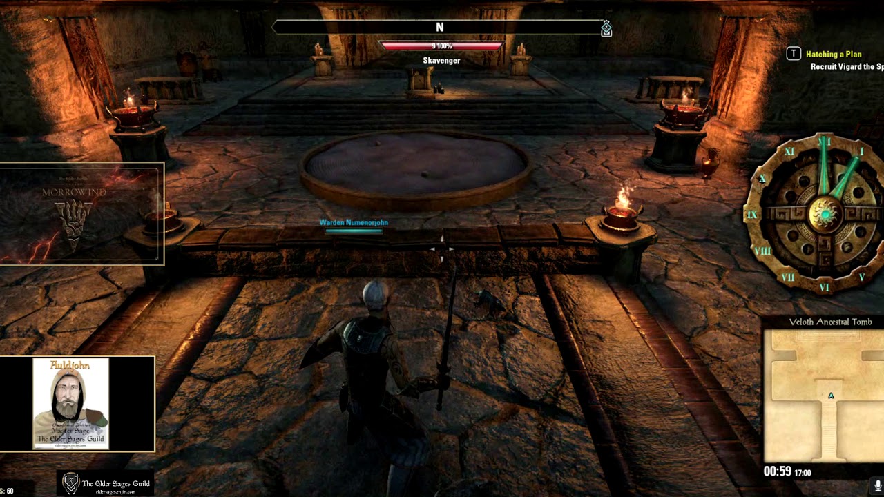 ESO Morrowind: Explore Veloth Ancestral Tomb - YouTube