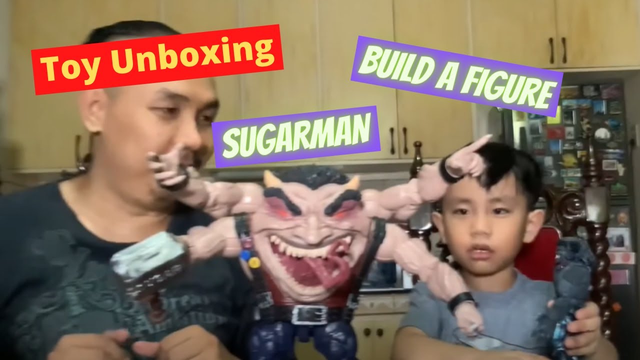 Marvel Legends | Sugarman Build a Figure | Father and Son | Toy ...