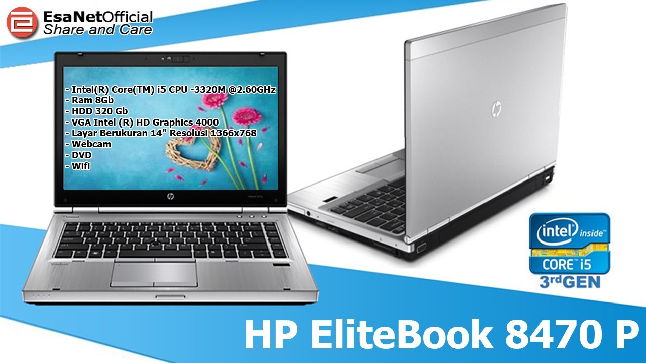 Unboxing Laptop HP Elitebook 8470P di tahun 2020 - YouTube