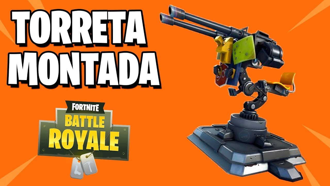 Fortnite - NOVA TORRETA MONTADA CHEGANDO - YouTube