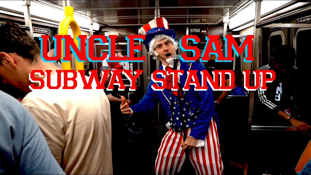 Uncle Sam Does Stand Up on the Subway - YouTube