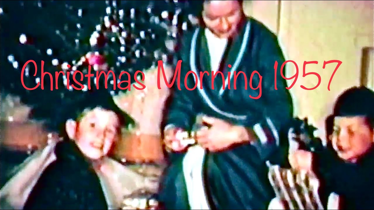 Christmas Morning Magic from 1957 - YouTube