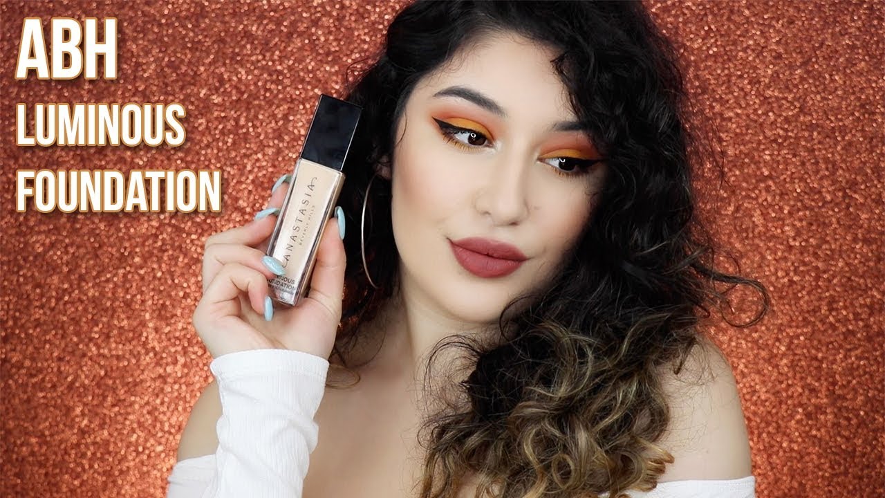 TESTING ANASTASIA BEVERLY HILLS LUMINOUS FOUNDATION ON DRY SKIN + WEAR ...
