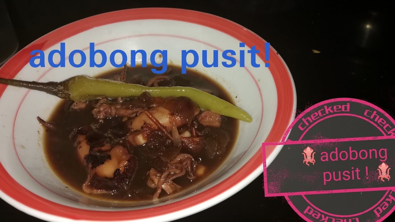 luto serye! luto tayo ng adobong pusit 🦑 - YouTube