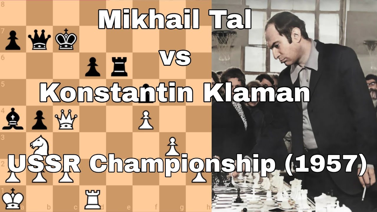 "Klaman Through the Bathroom Window". Mikhail Tal vs Konstantin Klaman ...
