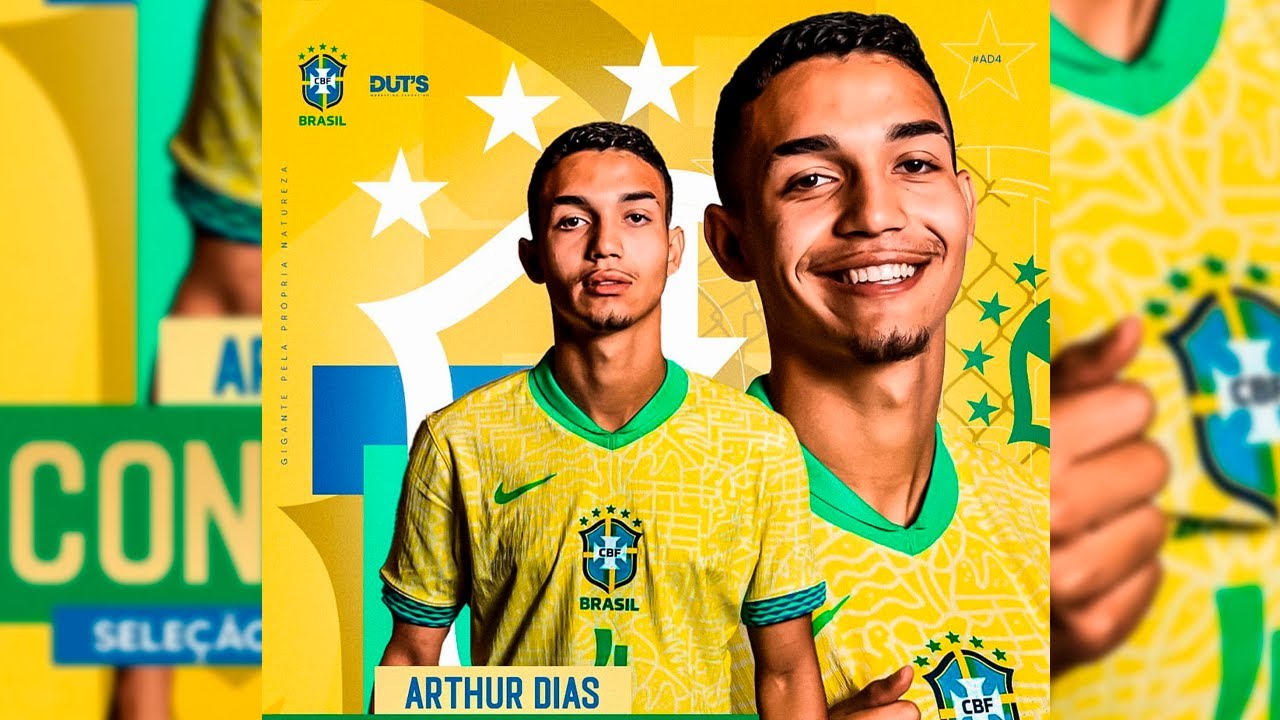 ⚽ ARTHUR DIAS - ATHLETICO PR - BRASIL SUB 20 - YouTube