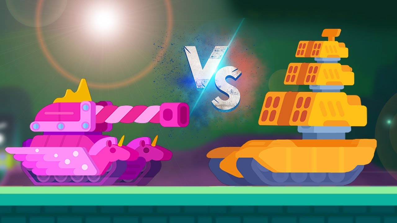 Tank Stars Pinky vs 3 Blazers - YouTube