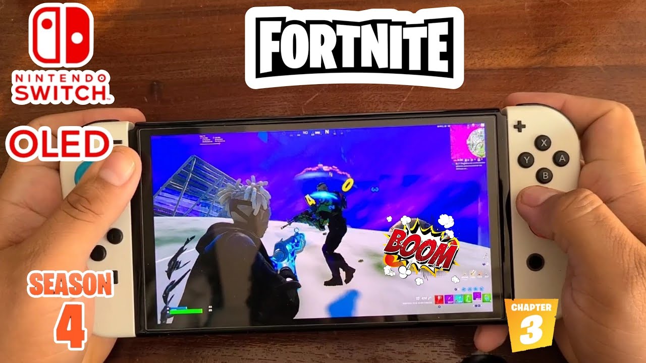 Fortnite en Nintendo Switch Oled Gameplay #23 - YouTube
