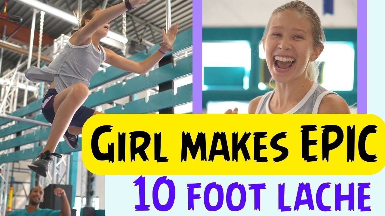 Girl's EPIC 10 Foot Lache with Unforgettable Celebration - YouTube