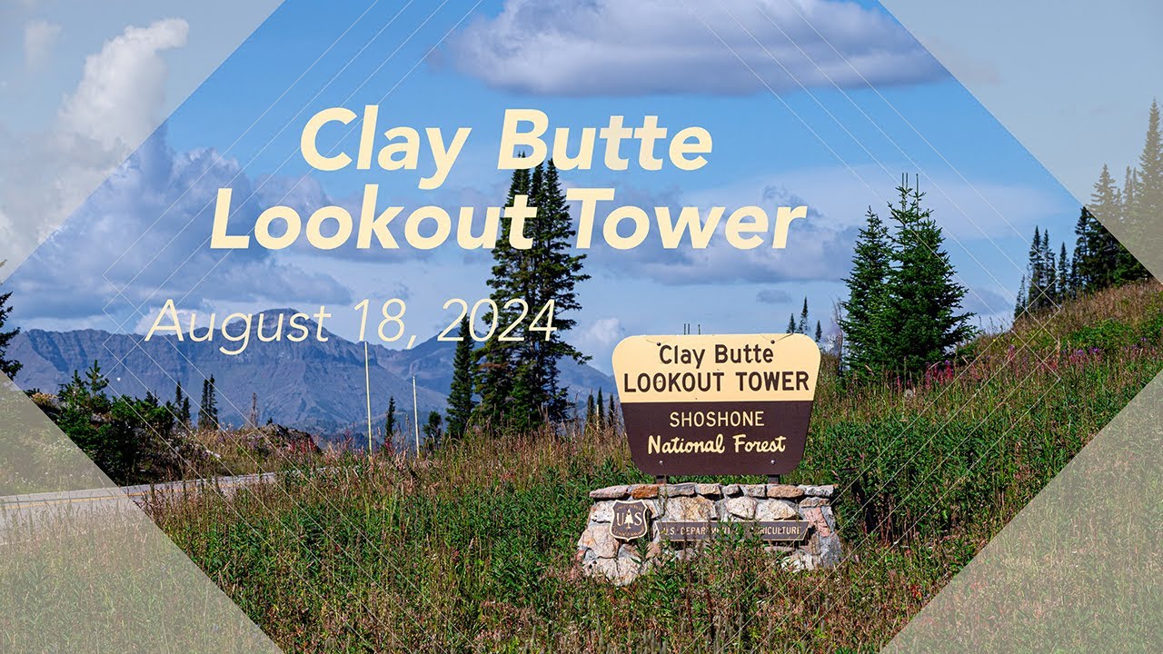 Soda Butte Fire Lookout, Beartooth Scenic Highway. August 18, 2024 ...