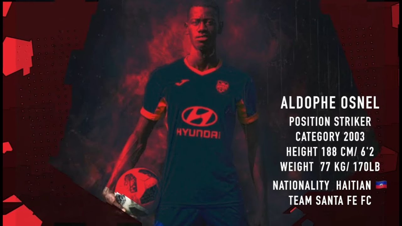 HIGHLIGHTS ALDOPHE OSNEL (2003) Goleador Historico U19 y U20 - YouTube