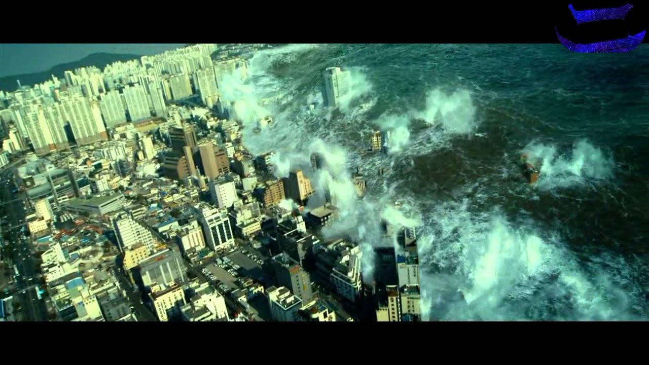 Mega Tsunami scenes from the film Haeundae 2009 - 1080p - YouTube