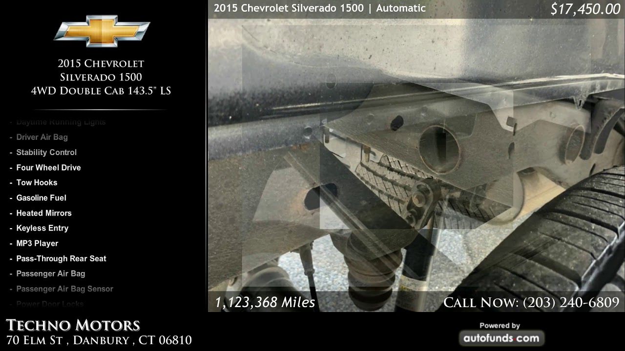Used 2015 Chevrolet Silverado 1500 | Techno Motors , Danbury , CT - YouTube