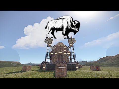 the buffalo small group bunker tc base (opencore)#rust #rustbuilding # ...