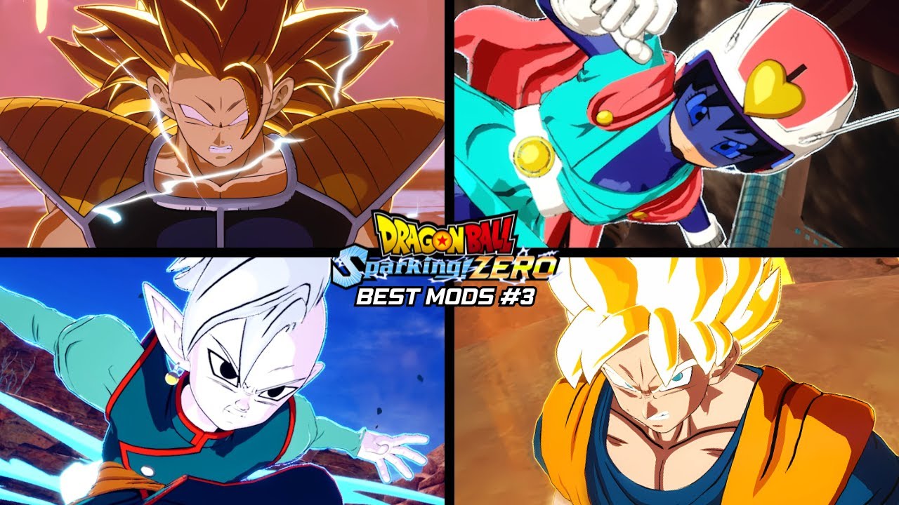 The BEST Characters & Costumes in Dragon Ball Sparking! ZERO Mods #3 ...