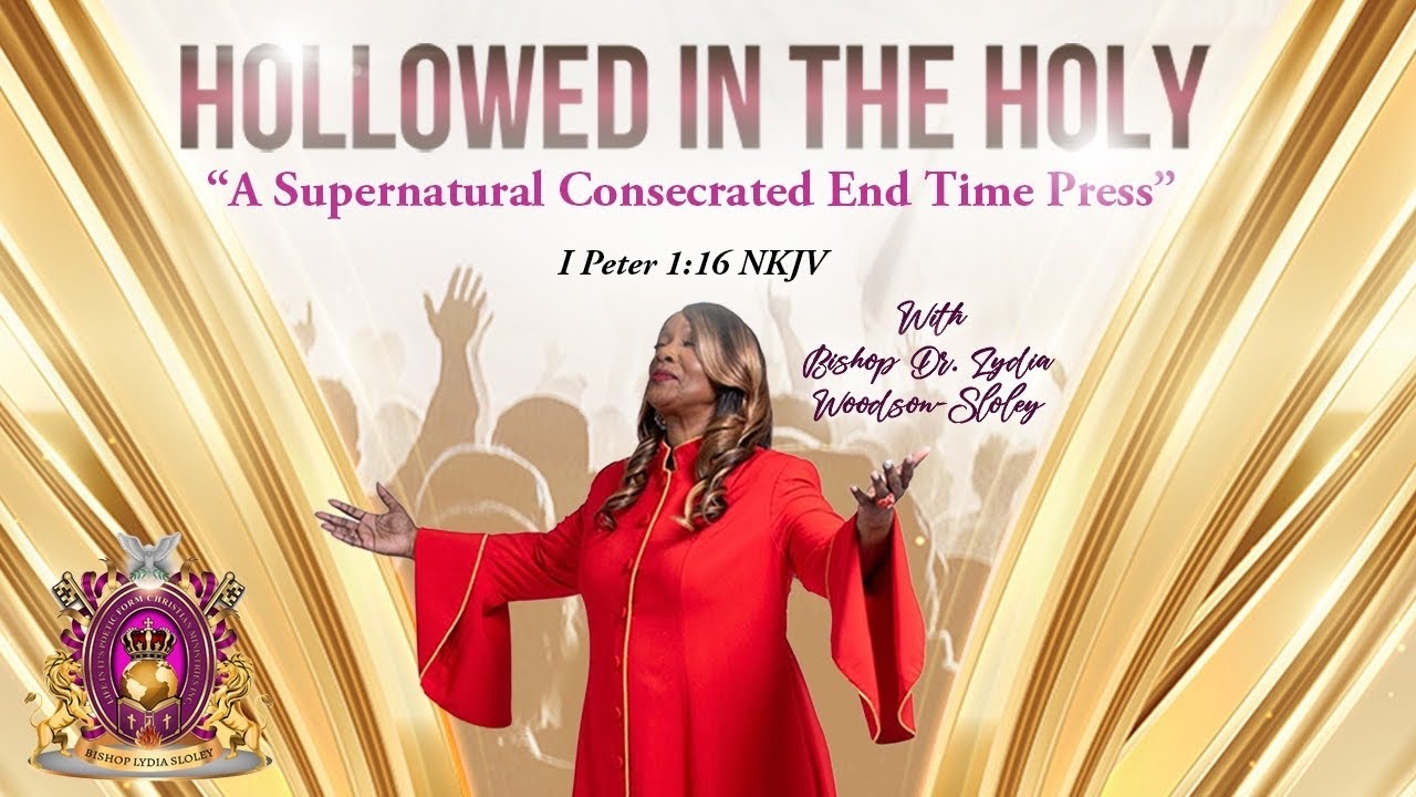 Hallowed In The Holy A Supernatural Consecrated End Times Press! - YouTube