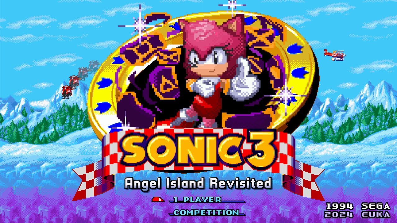 Extra Slot Modern Amy in Sonic 3 A.I.R Full Game Playthrough (1080p ...