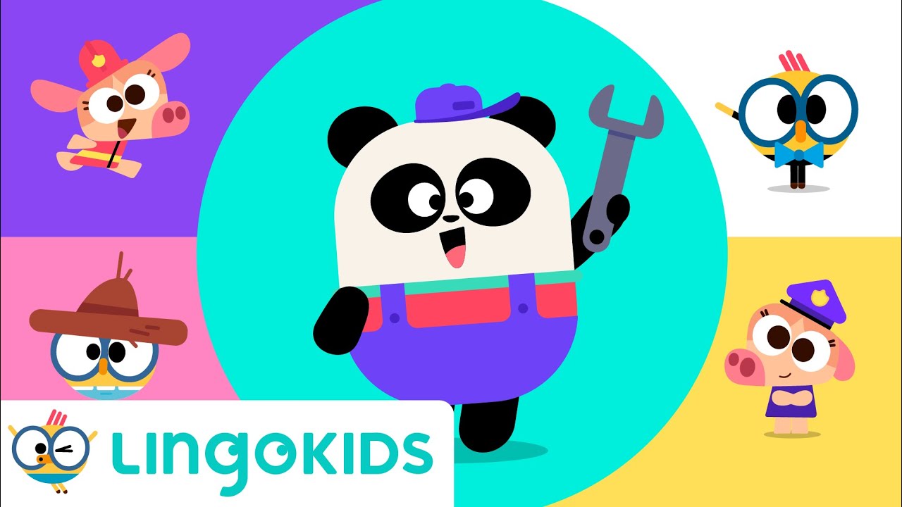 COMMUNITY HELPERS SONG 🧑‍⚕️🧑‍🚒🎶 | Songs for kids | Lingokids - YouTube