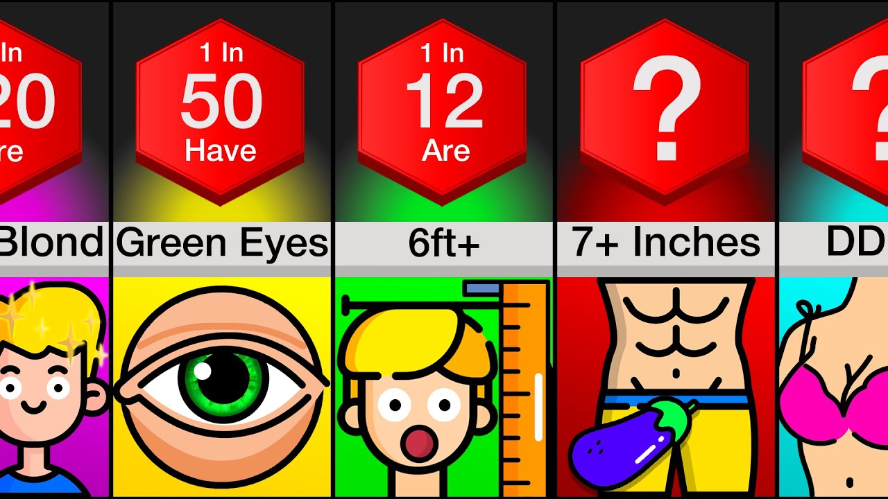 Comparison: How Rare Is Your Body? - YouTube