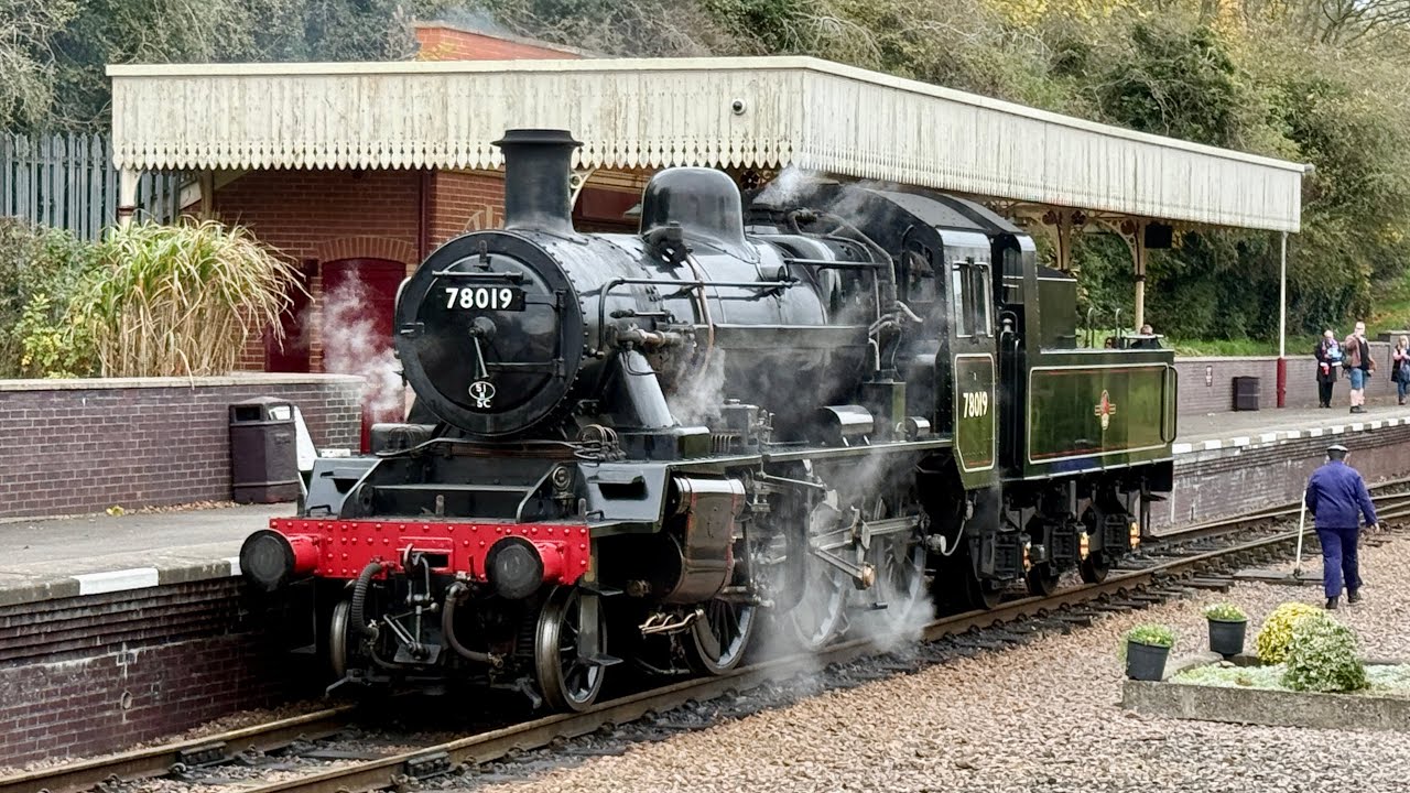 Great Central Railway running day with 78019 & 6990 on 3rd November ...