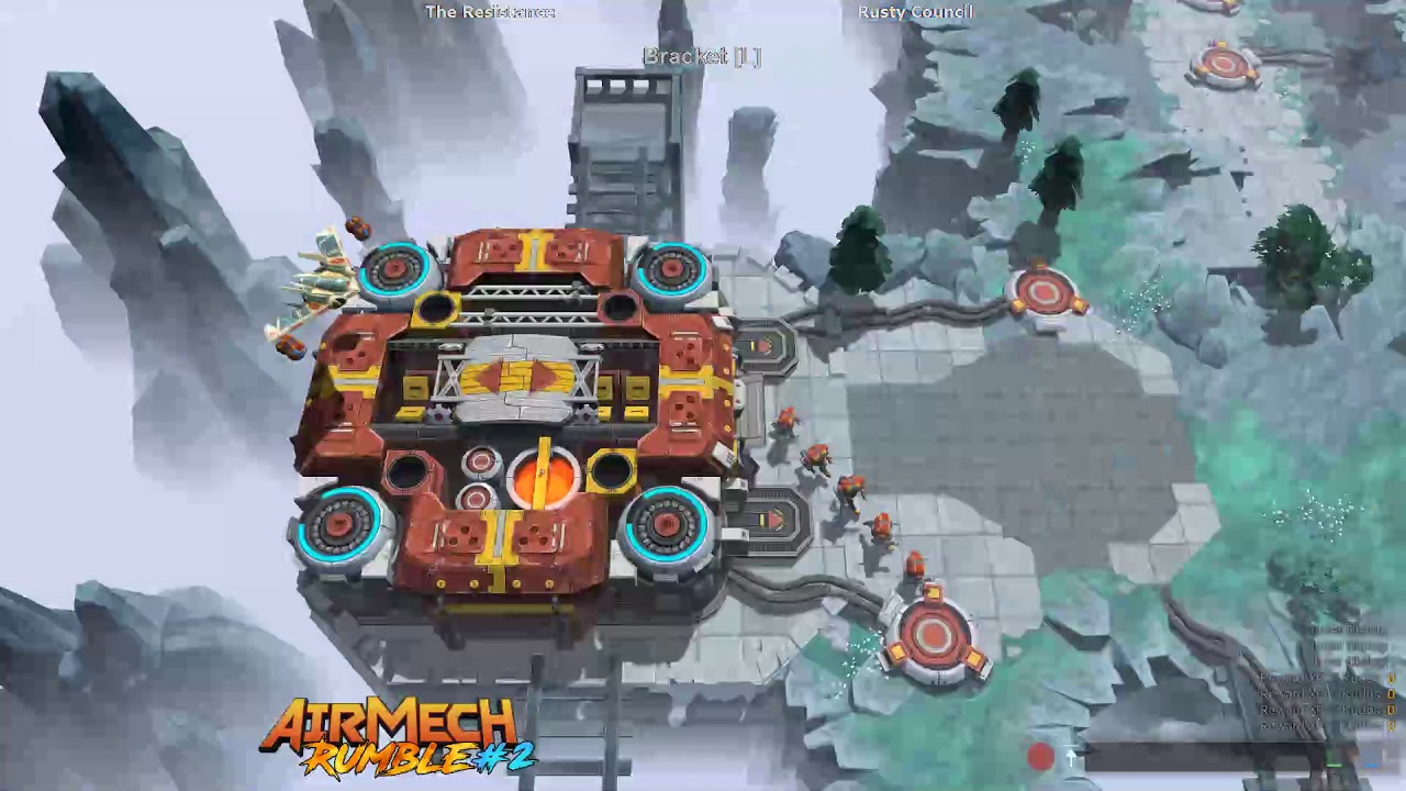 AirMech Rumble #2 Ro8 [L] The Resistance v Rusty Council - YouTube