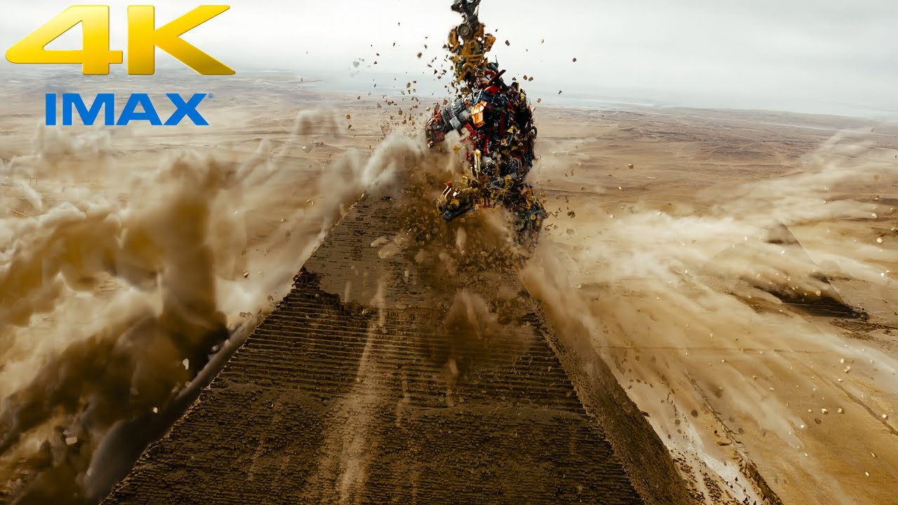 Devastator Climing the Pyramid IMAX - Final Battle Part VII ...