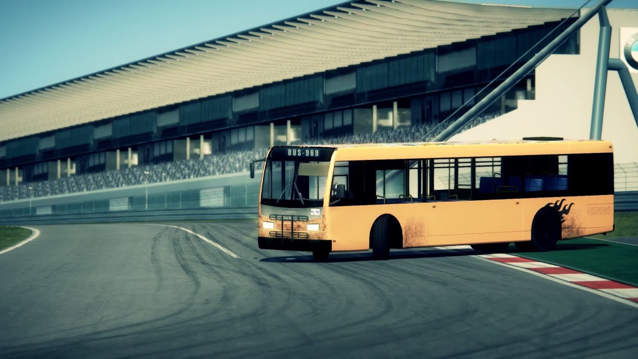 Assetto Corsa | Drifting in Nür with a BUS! - YouTube