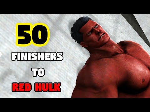 50 FINISHERS TO RED HULK