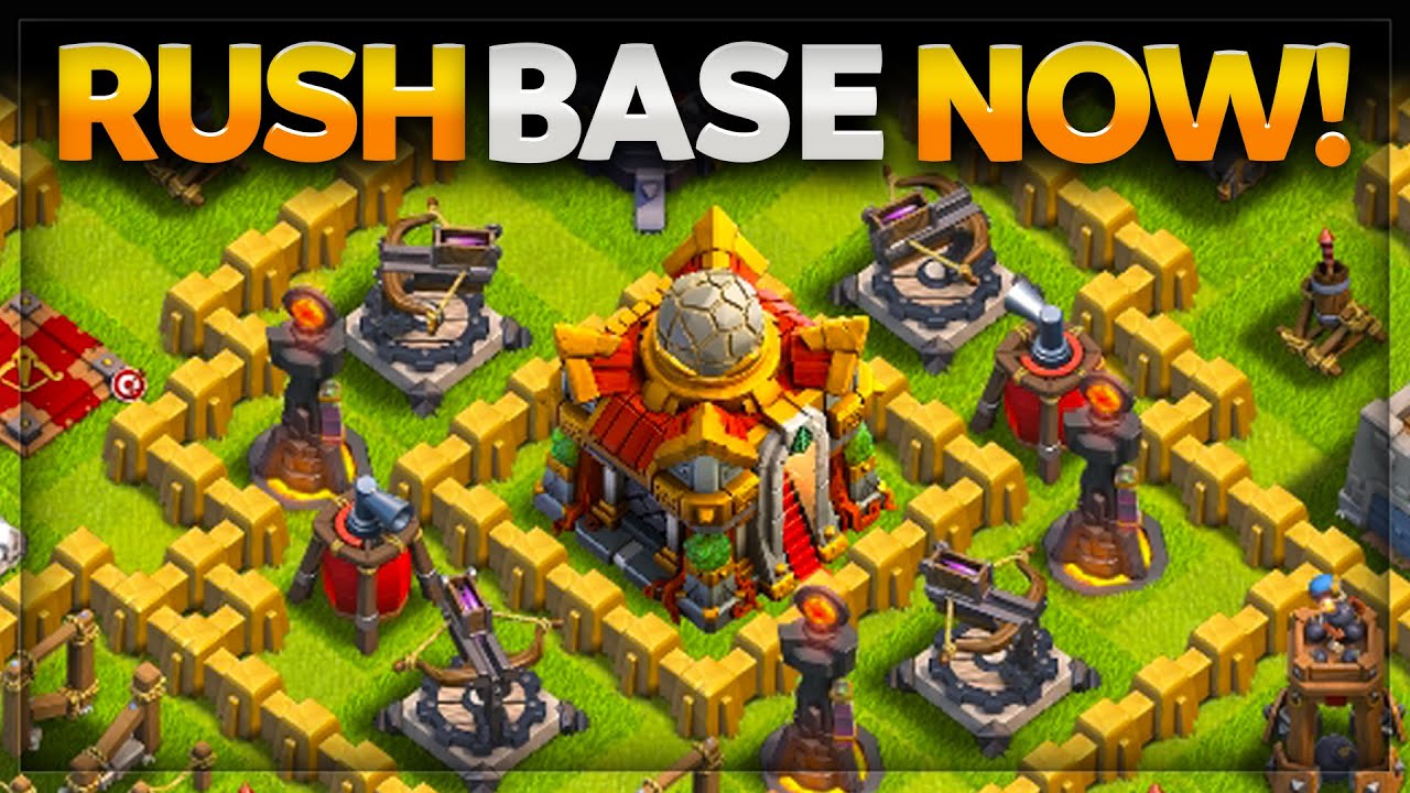 You Should RUSH Bases NOW! Clash of Clans - YouTube