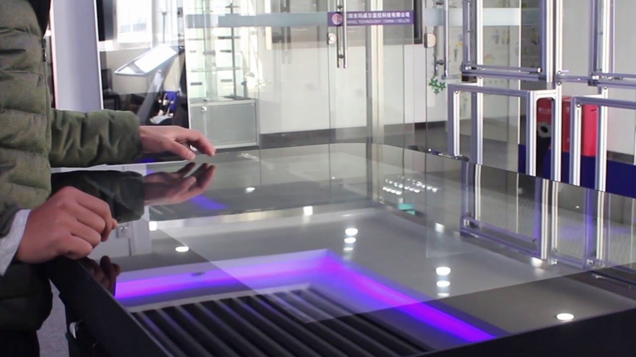 Coin touch game table - YouTube