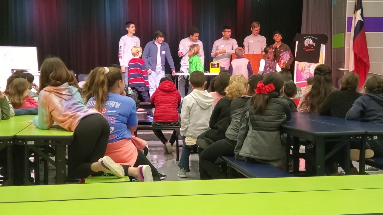 FTC Skystone Outreach Fasken Elementary - YouTube