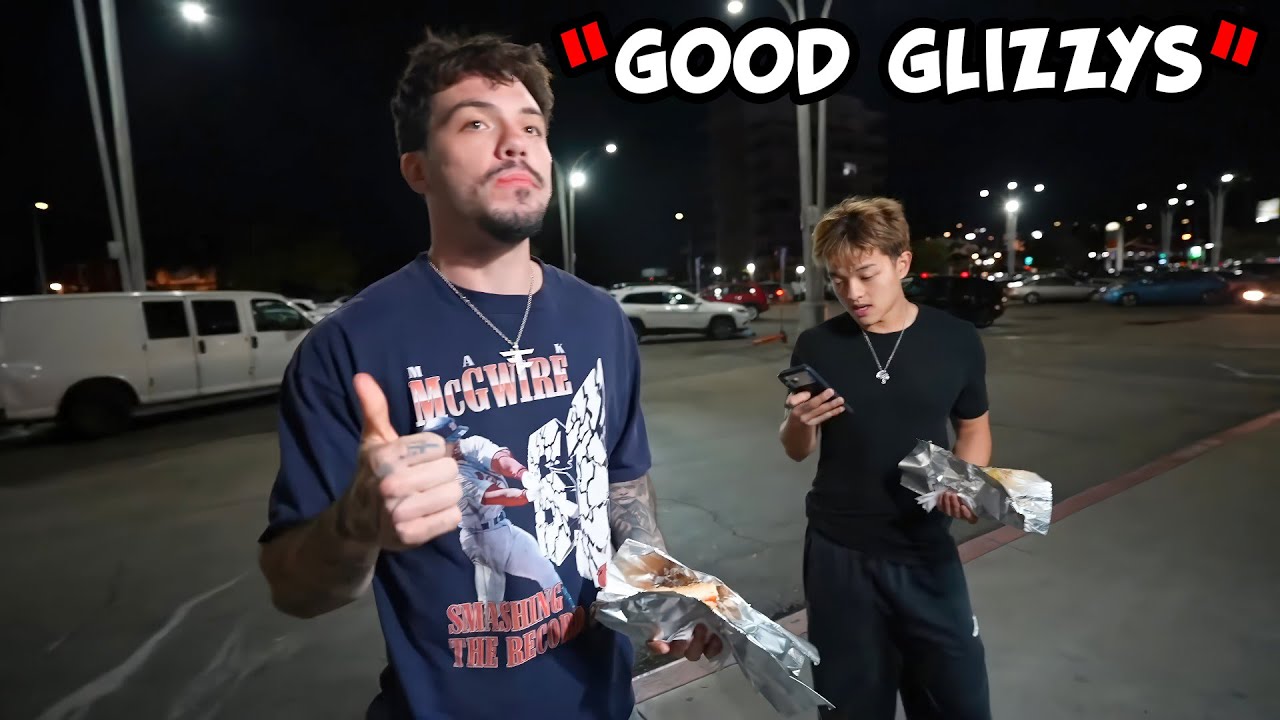 FaZe Adapt & JasonTheWeen Christmas Shopping Hot Dog Mukbang - YouTube