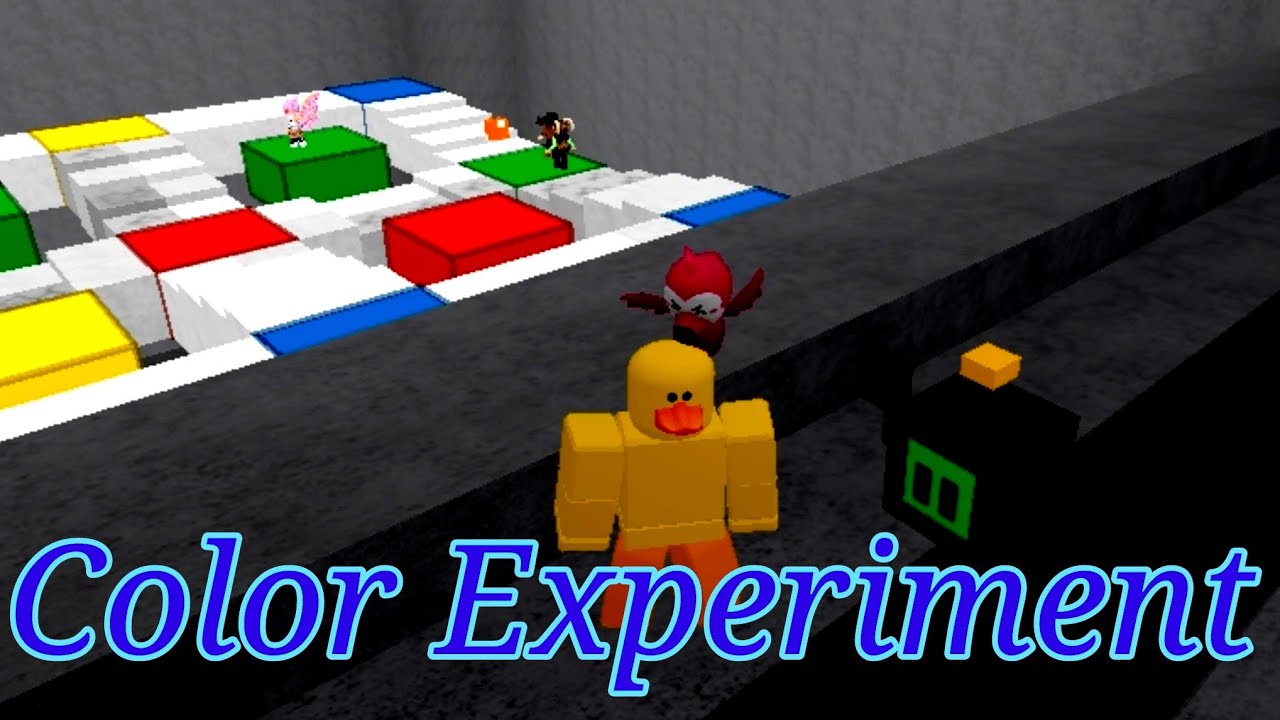 Color Experiment | Gameplay | Roblox - YouTube